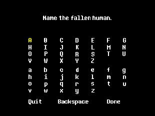 Start Menu | Wikia Undertale | Fandom