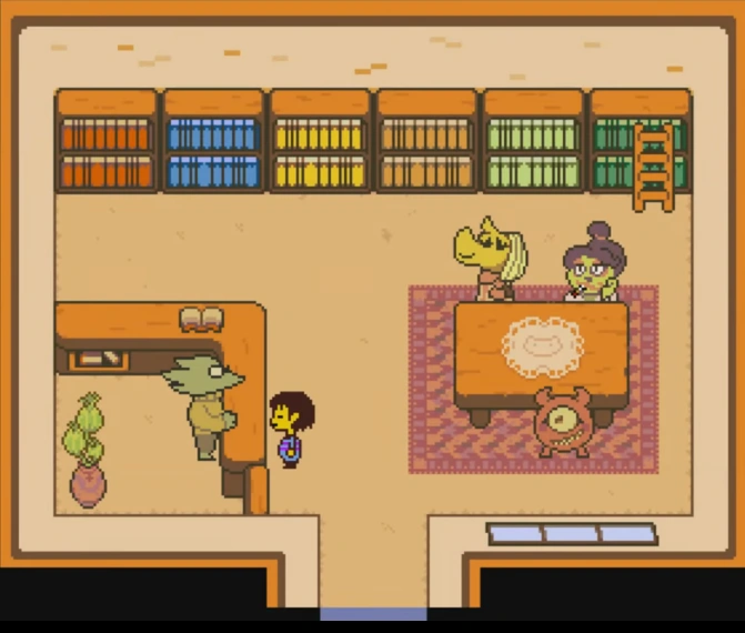 Librería de Snowdin | Wikia Undertale | Fandom