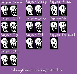 Изображение - Papyrus dialoge-sprites.png | Undertale Вики | FANDOM ...