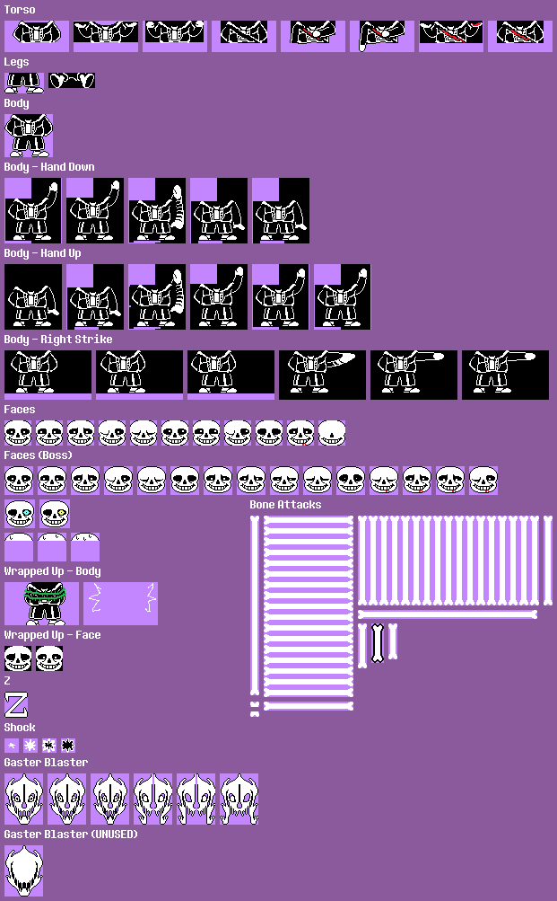 Изображение - Sans battlesprites.png | Undertale Вики | FANDOM powered ...
