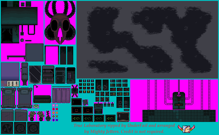 Изображение - True lab-sprites.png | Undertale Вики | FANDOM powered by ...