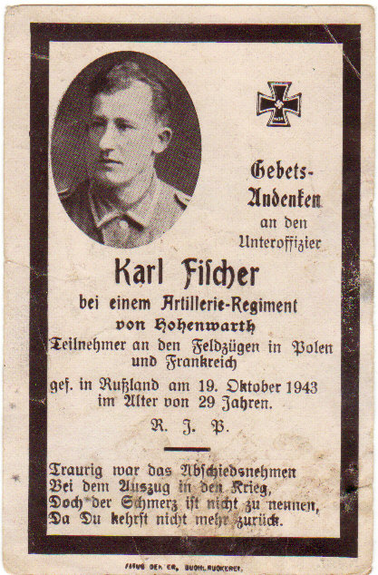Karl Fischer | Guerra Mundial 1914-1945 | FANDOM powered by Wikia