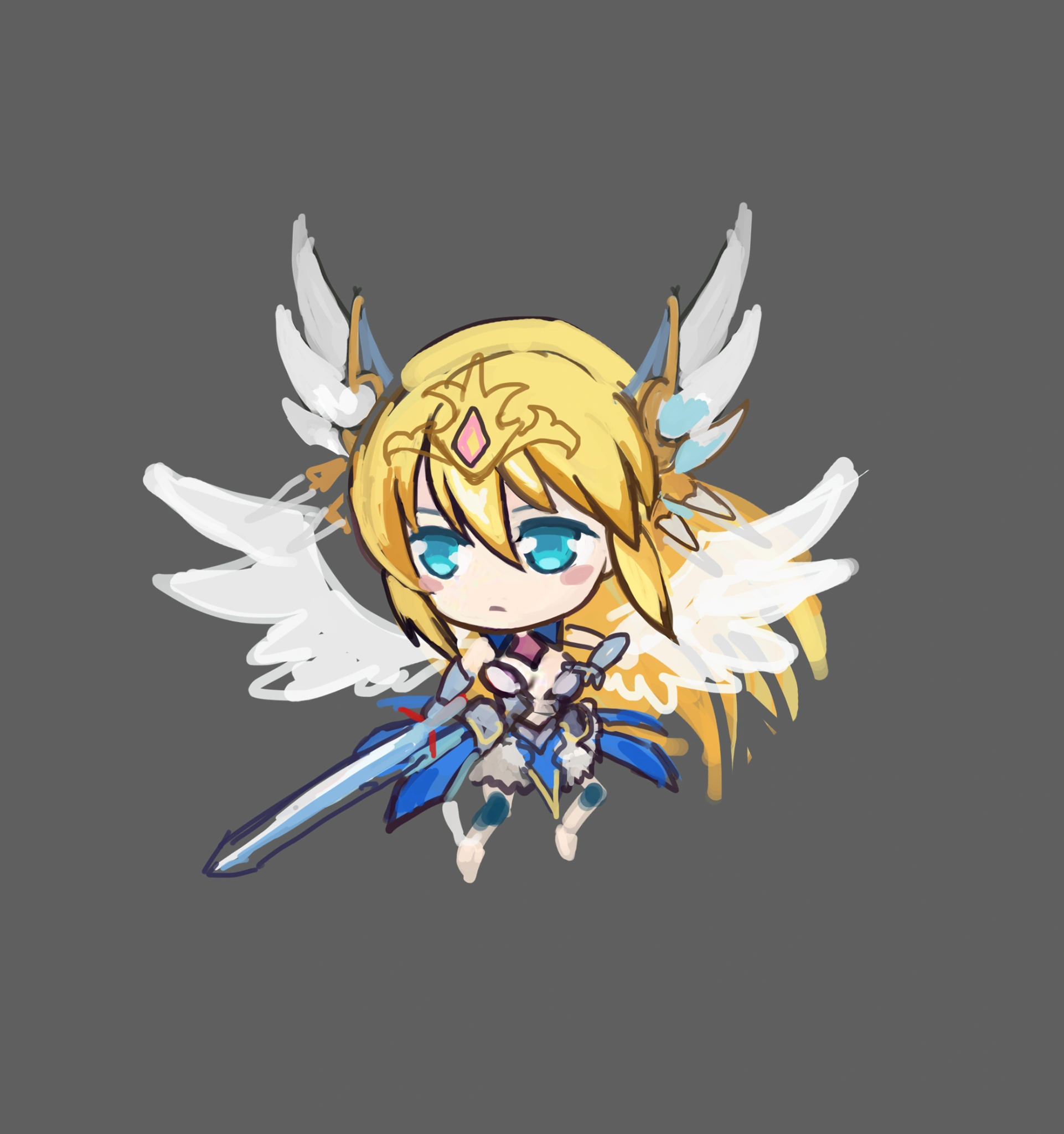 Chibi Light Valkyrie (Gear) | Unison League Wikia | Fandom