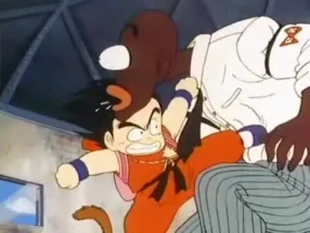 Goku vs. Staff Officer Black | Universal Dragon Ball Wiki | Fandom