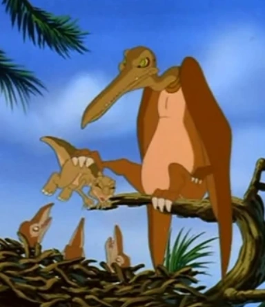 Sharptooth Flyer Family (The Mysterious Island) | Universal Studios ...