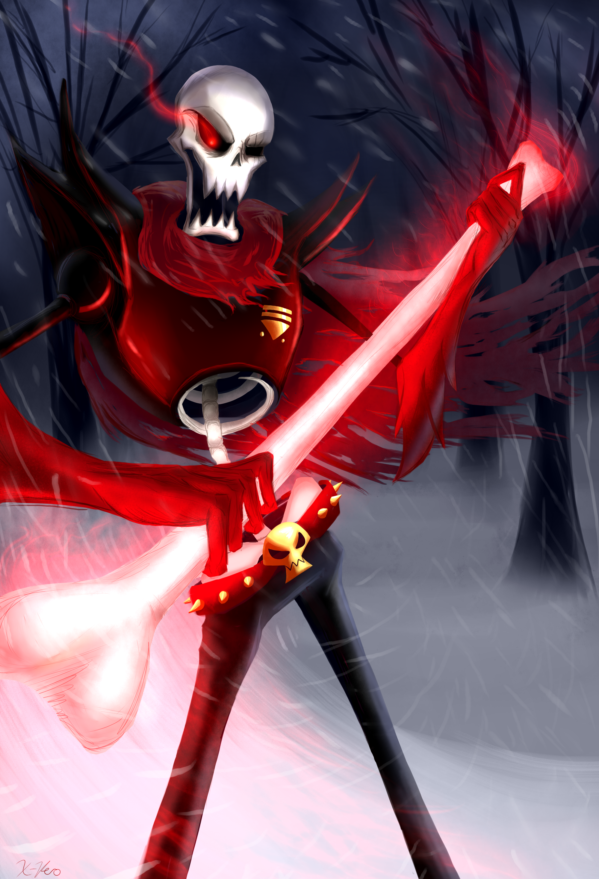 Image Underfell Papyrus By X Vero D9mhcrr 1png Universe Of Smash