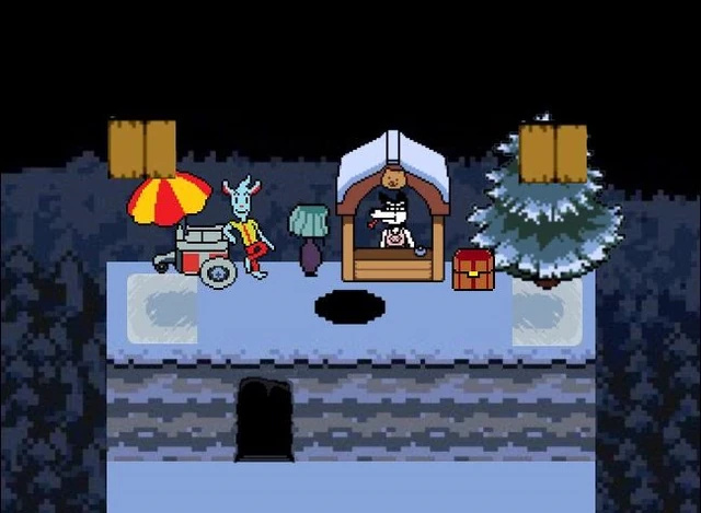 Image - Snowdin Forest.png | Universe of Smash Bros Lawl Wiki | FANDOM ...