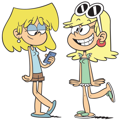 Leni and Lori Loud | Universe of Smash Bros Lawl Wiki | FANDOM powered by Wikia