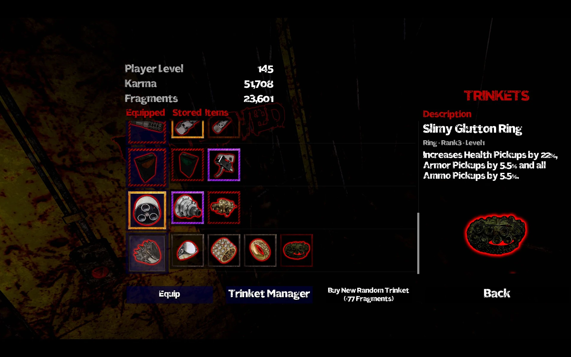 Slimy Glutton Ring | UNLOVED Wikia | Fandom