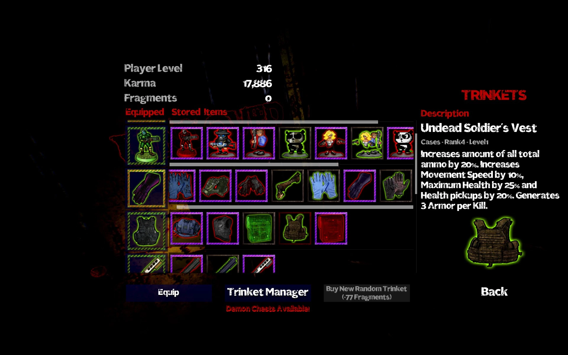 Undead Soldier's Vest | UNLOVED Wikia | Fandom