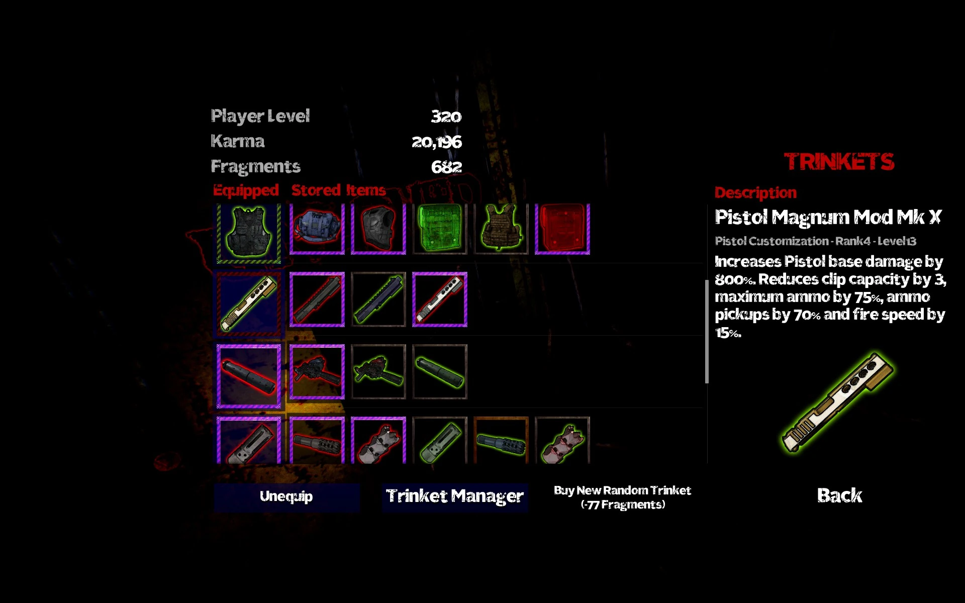 Pistol Magnum Mod Mk X | UNLOVED Wikia | Fandom