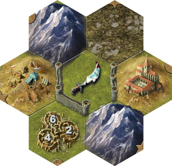 Image - MK map tiles 01-12.png | Unofficial Mage Knight - The Boardgame ...