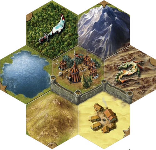 Image - MK map tiles 02-V.png | Unofficial Mage Knight - The Boardgame ...