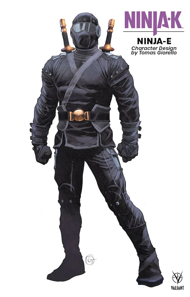 Ninja-E (Valiant Entertainment) | Valiant Comics Database | FANDOM ...