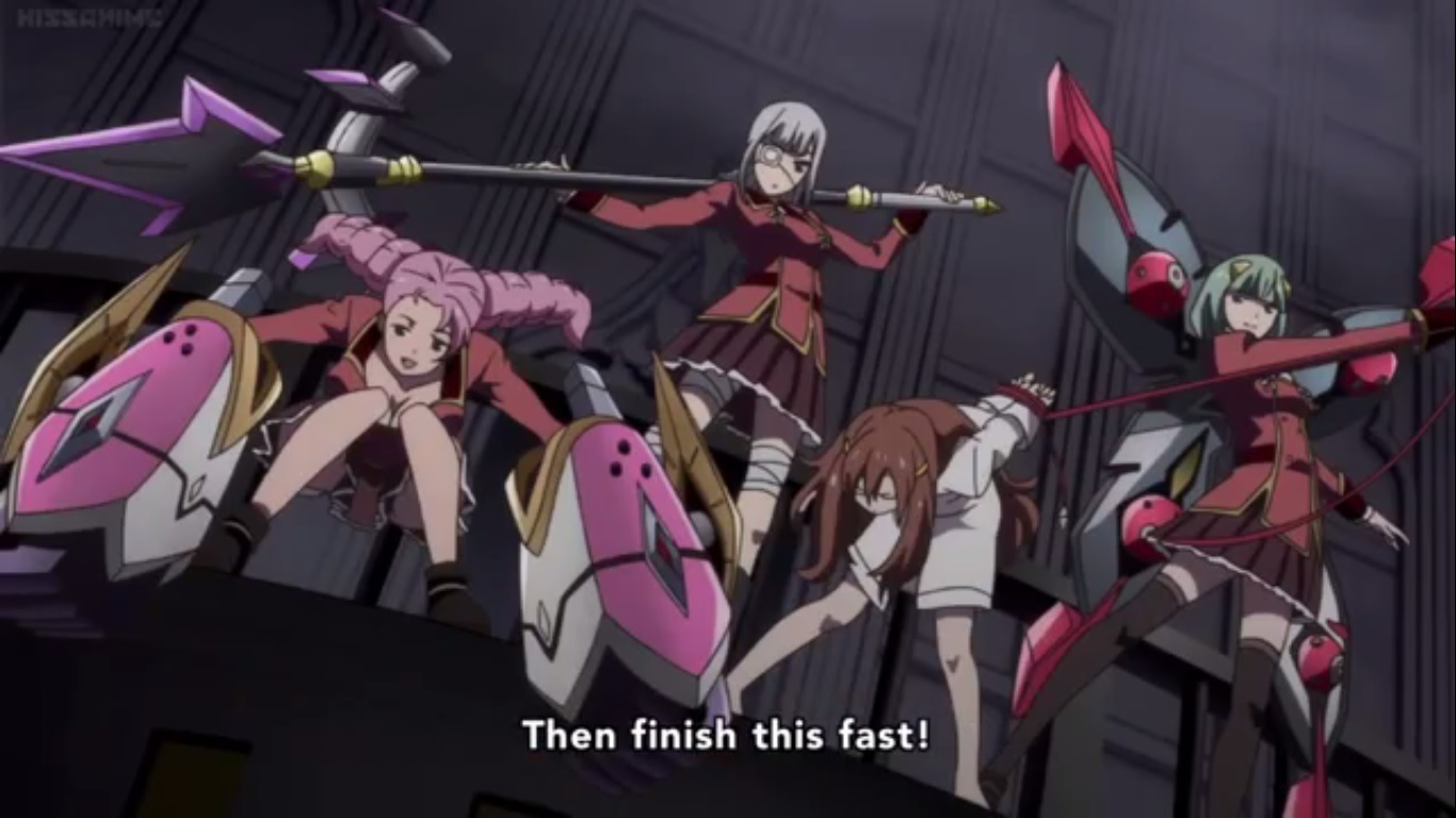 Image Adel With Their Arms Valkyrie Drive Wiki Fandom Powered