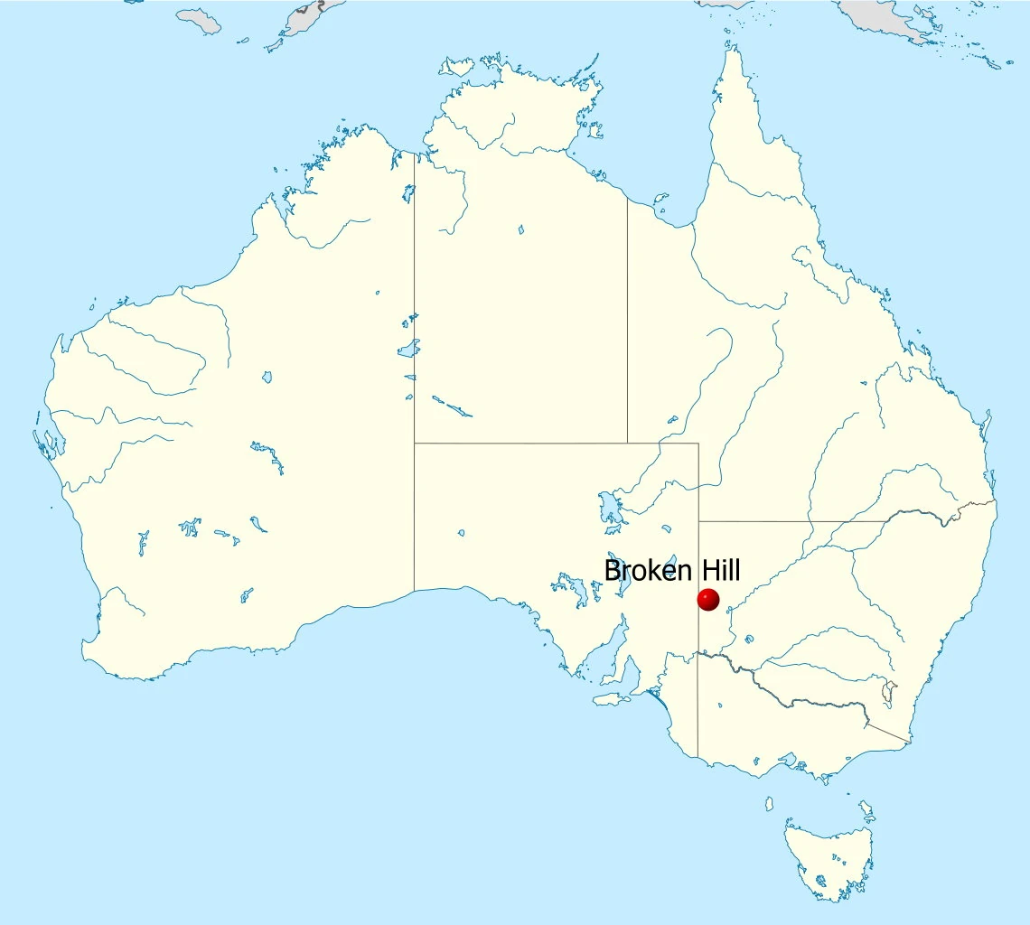 Bild - Australia location map-Broken Hill.jpg | Vampira Wiki | FANDOM ...