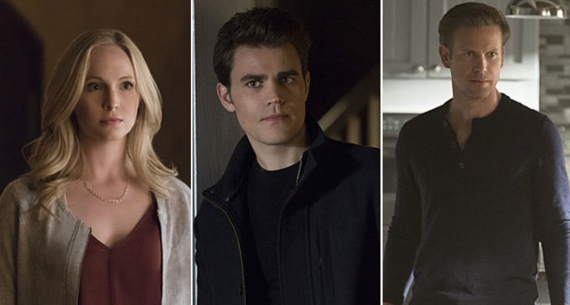 Stefan Caroline And Alaric The Vampire Diaries Wiki Fandom Powered By Wikia