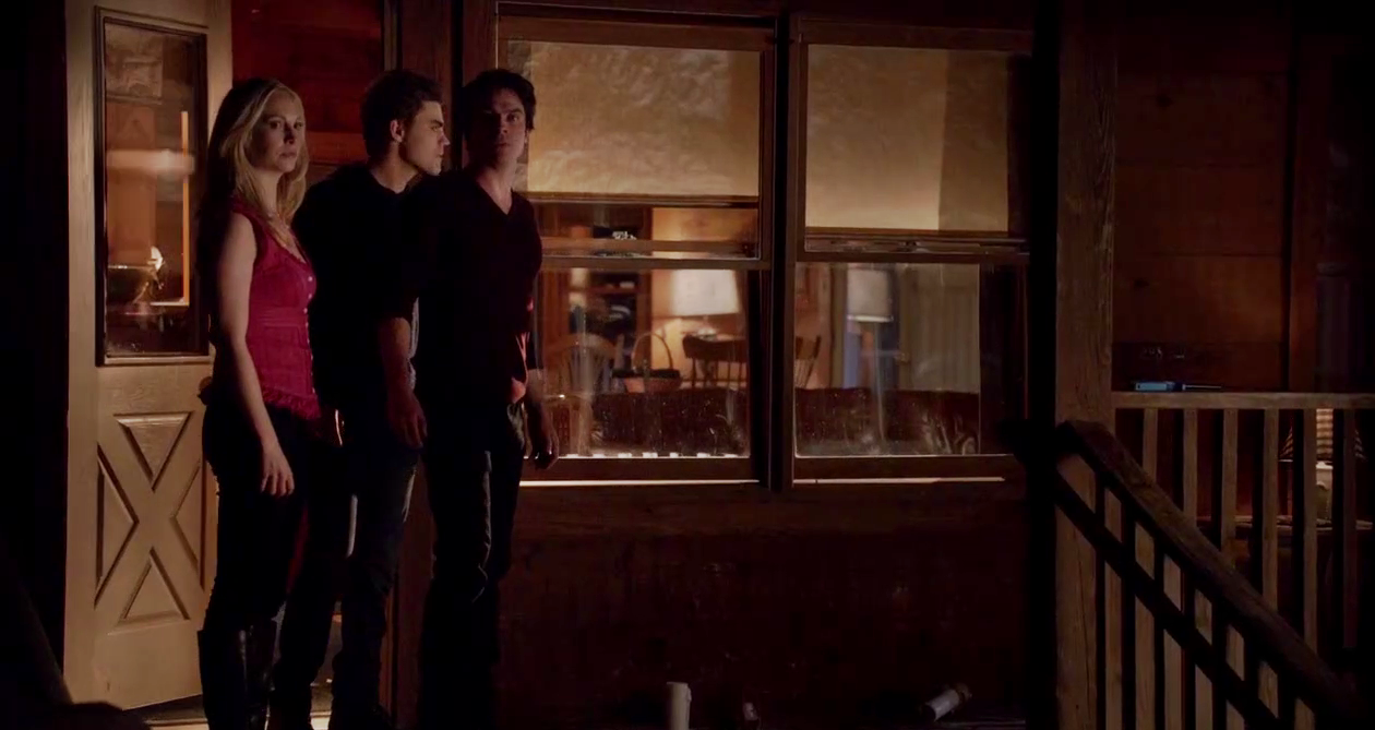 Image Caroline Stefan And Damon In 5x20png The Vampire Diaries Wiki Fandom Powered By Wikia