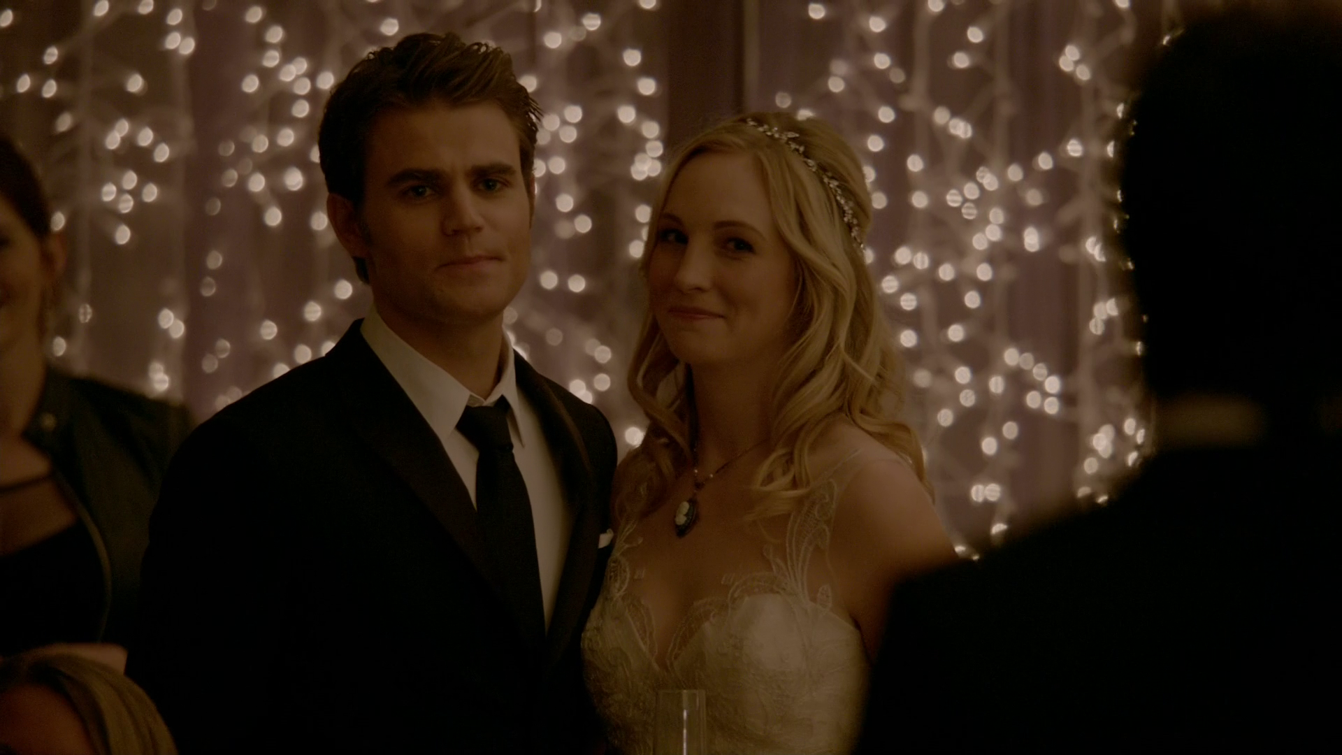 Image 815 131 Stefan~damon Caroline Weddingpng The Vampire Diaries Wiki Fandom Powered By