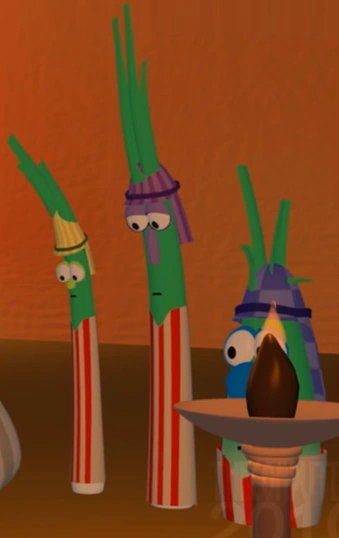 Image - VeggieTales Dave's Scallion -2 Model Dave's Scallion -1 Model ...