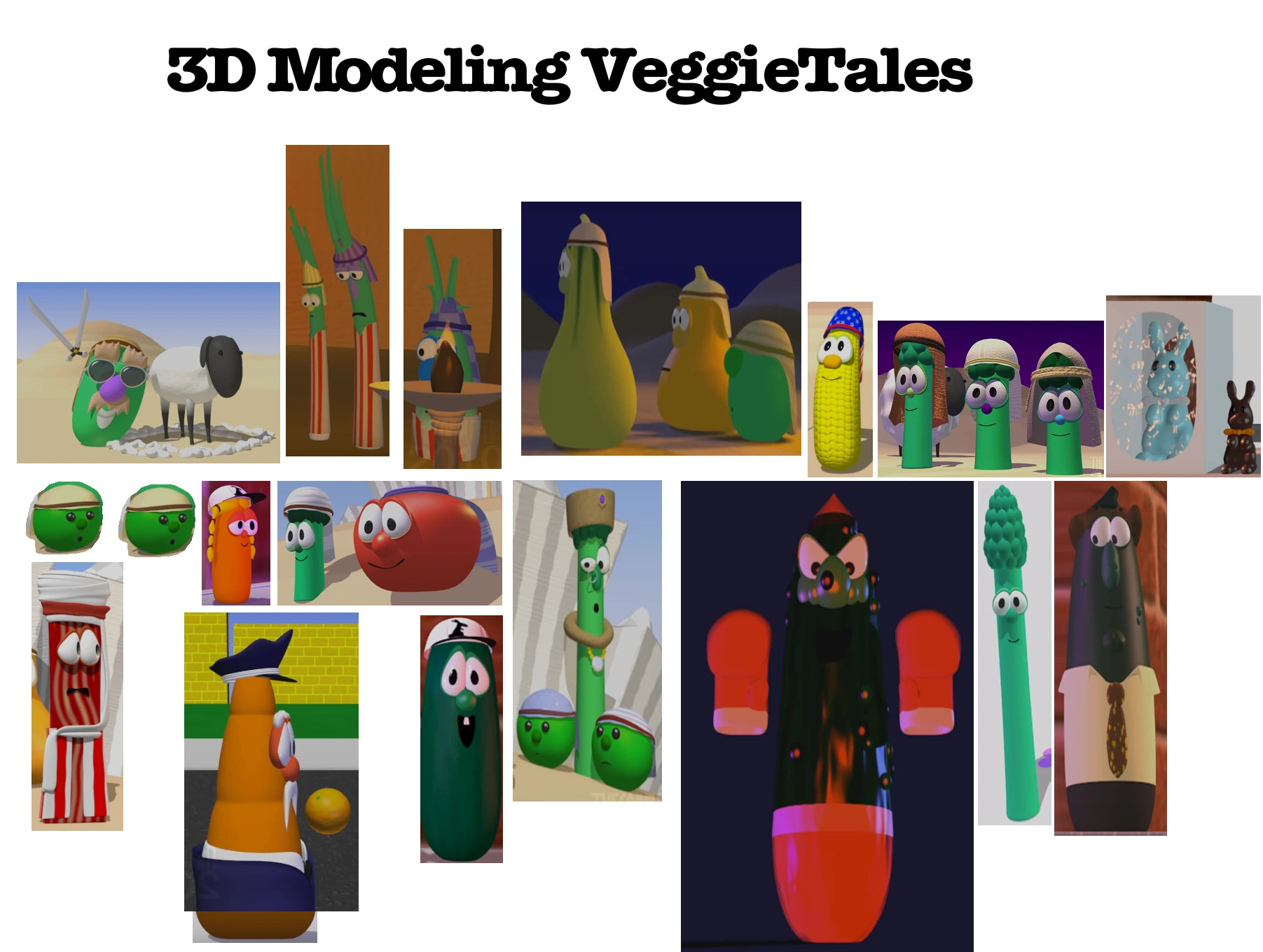 3D Modeling VeggieTales | VeggieTales - It's For the Kids! Wiki ...