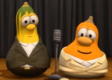 Jerry Gourd As Himself And Jimmy Gourd As Boy | VeggieTales - It's For ...