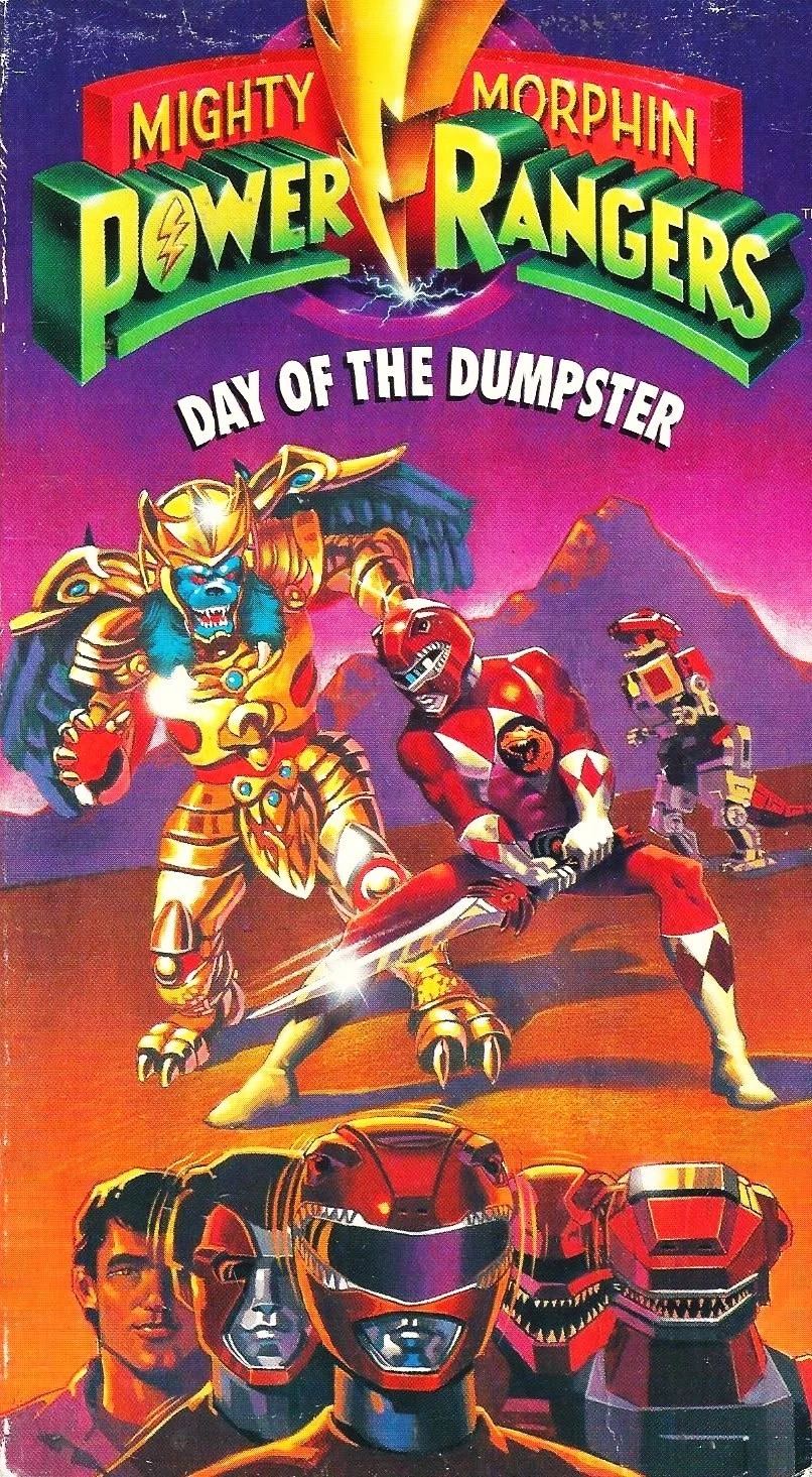 Mighty Morphin Power Rangers: Day of the Dumpster (1994, US Retail Tape ...