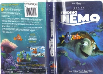 Finding Nemo VHS 2003 (2004 Reprint) | Vhs and DVD Credits Wiki | Fandom