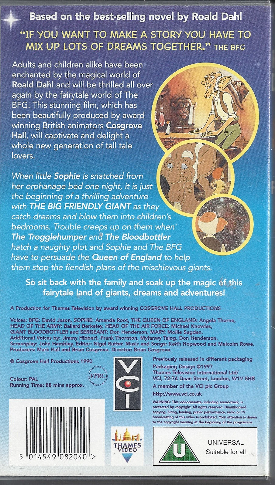 The BFG (1997) | Video Collection International Fanon Wikia | Fandom