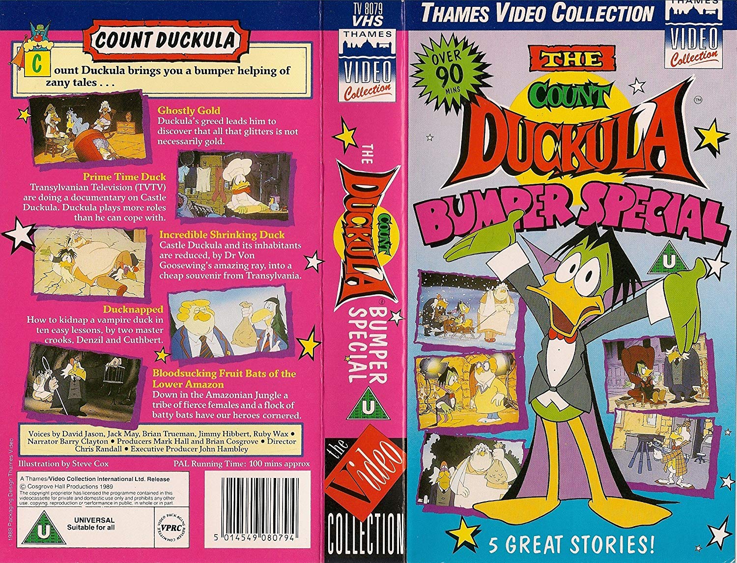 The Count Duckula Bumper Special Video Collection International Ltd
