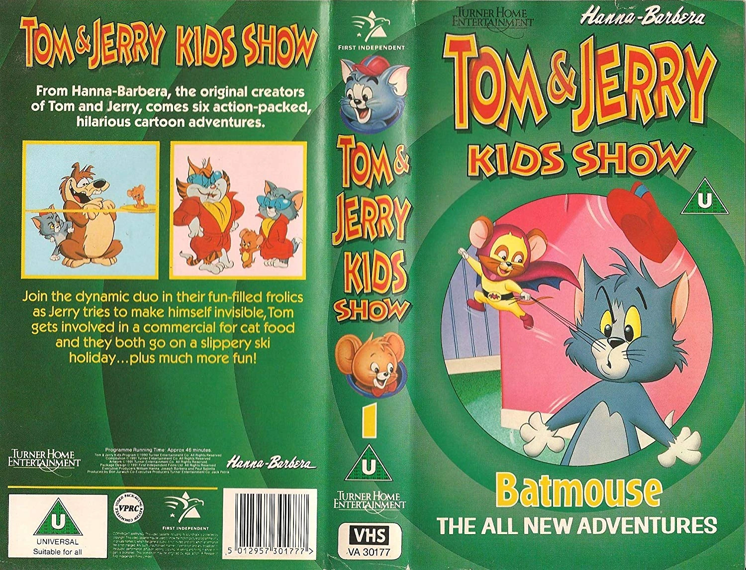 The Tom and Jerry Kids Show - Volume 1 - Batmouse | Video Collection ...
