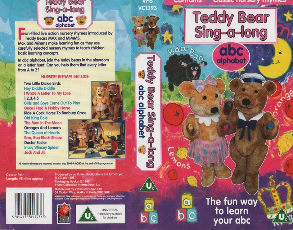 Teddy Bear Sing-Along - ABC Alphabet | Video Collection International ...