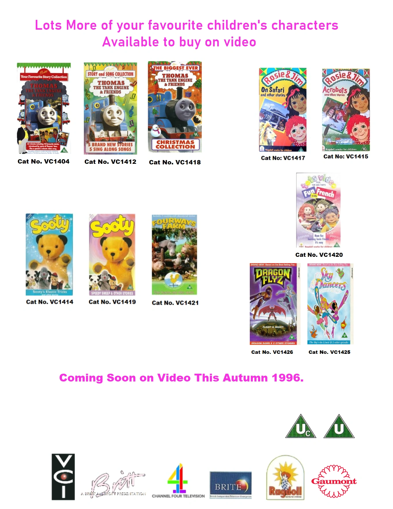 The VCI children's trailer from 1996 | Video Collection International ...