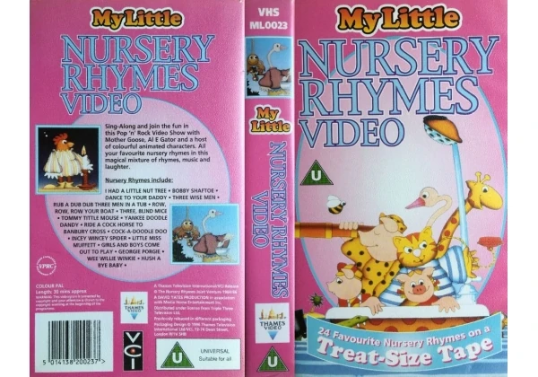 My Little Nursery Rhymes Video (2) | Video Collection International ...