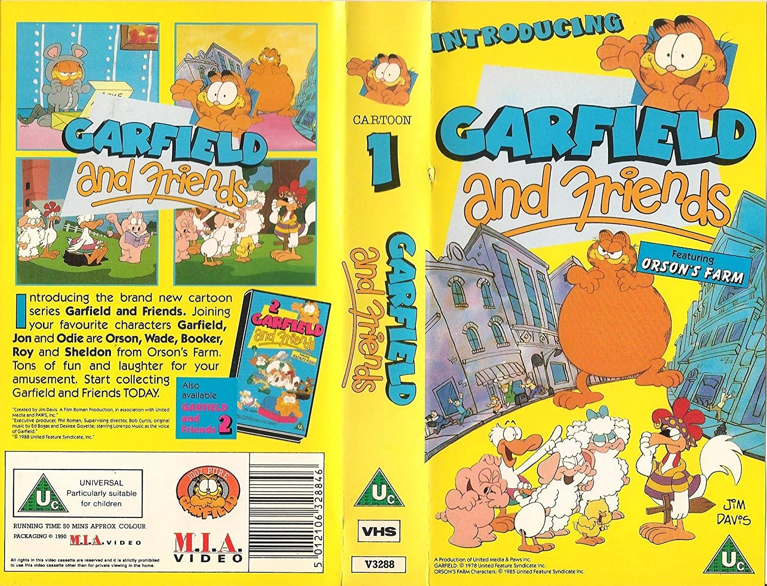 Garfield and Friends - Vol 1 | Video Collection International Wikia ...