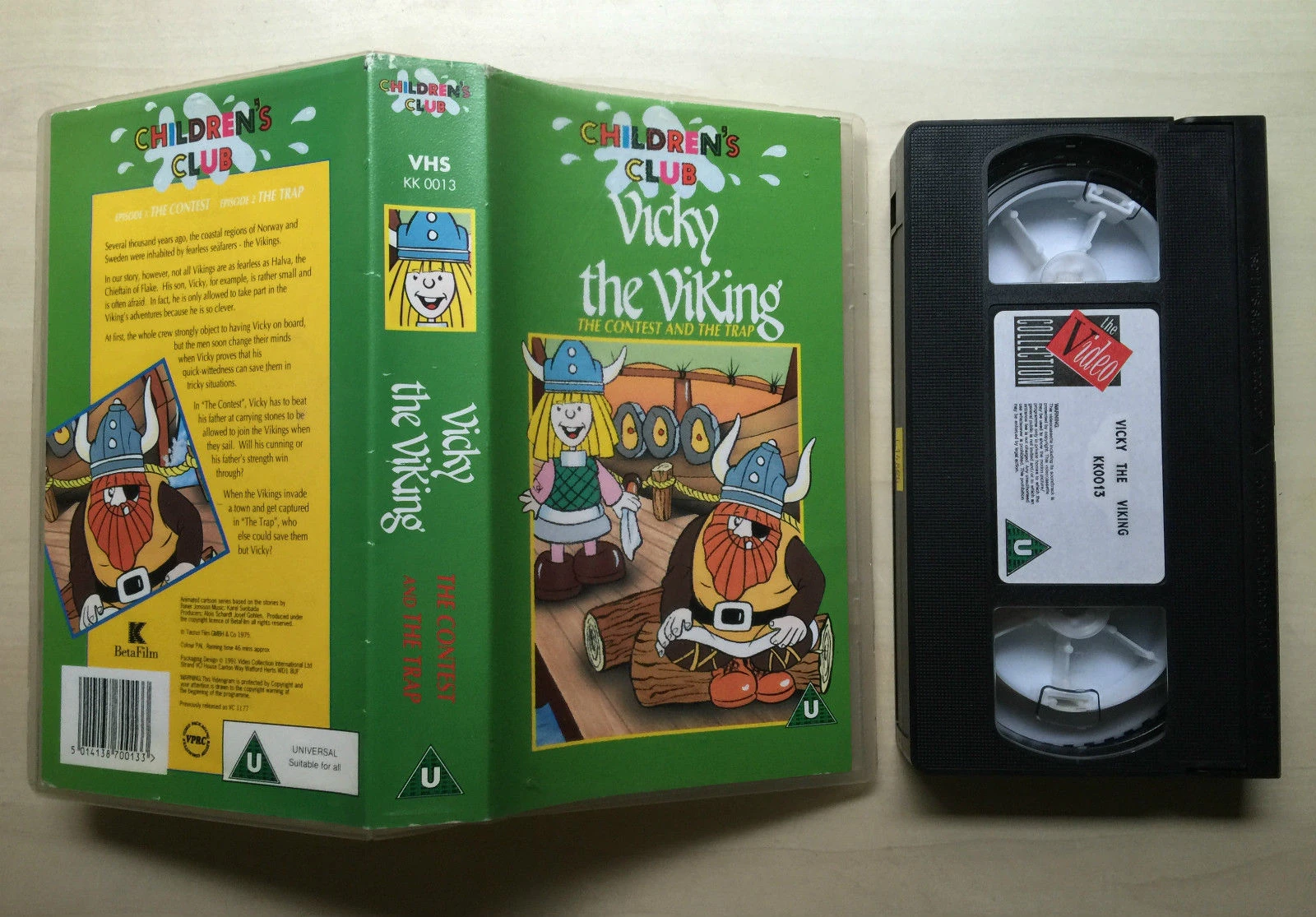 Vicky the Viking - The Contest / The Trap (1991) | Video Collection ...
