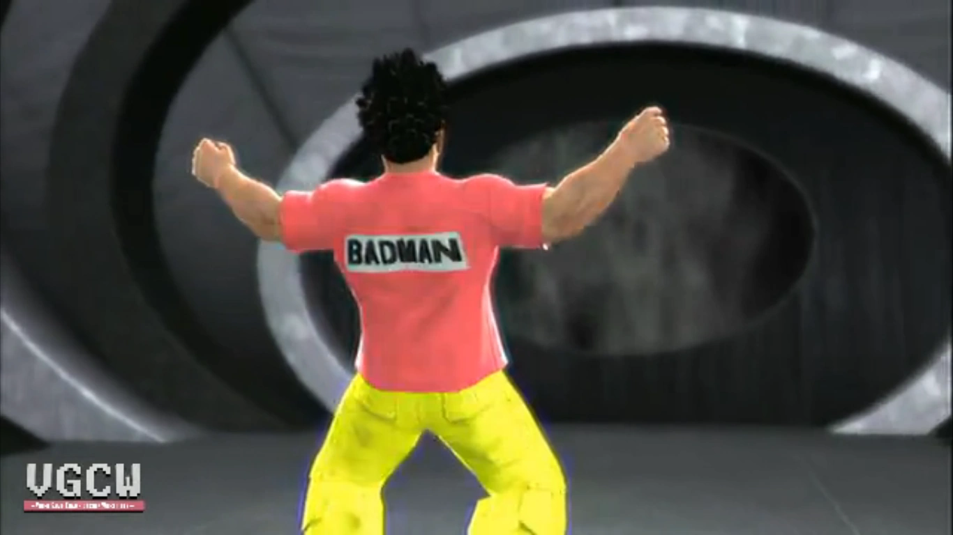 Image - BADMAN intro.png | Video Game Championship Wrestling Wiki ...