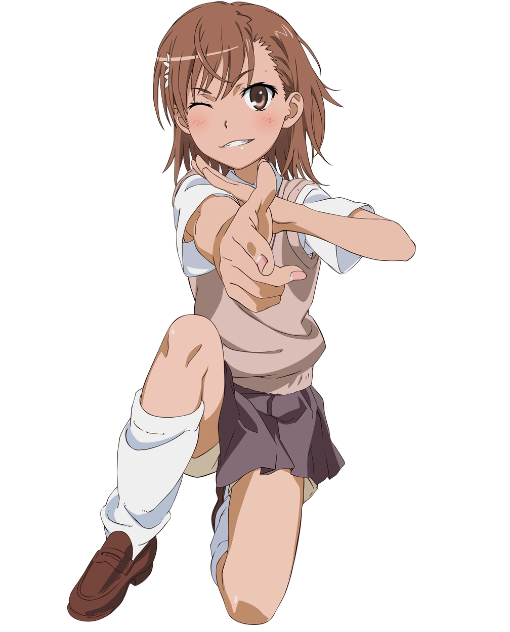 Image - Misaka Mikoto.png | Video Game Fanon Wiki | FANDOM powered by Wikia