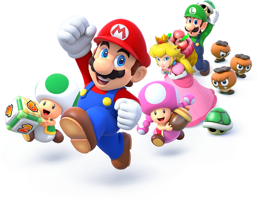 Image - Mario Party Star Rush group artwork.png | Video Games Fanon ...