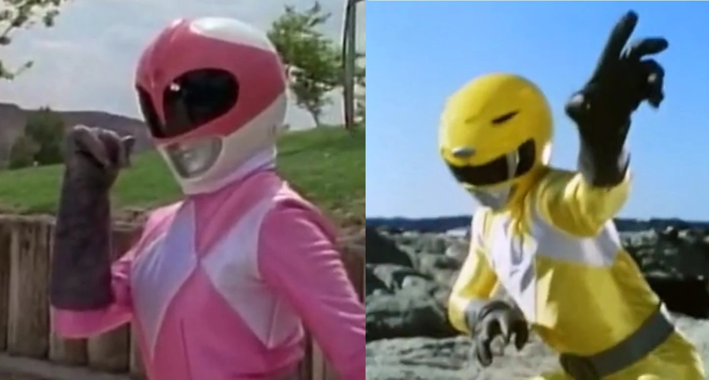 Mutant Pink & Yellow Rangers (Mighty Morphin Power Rangers ...
