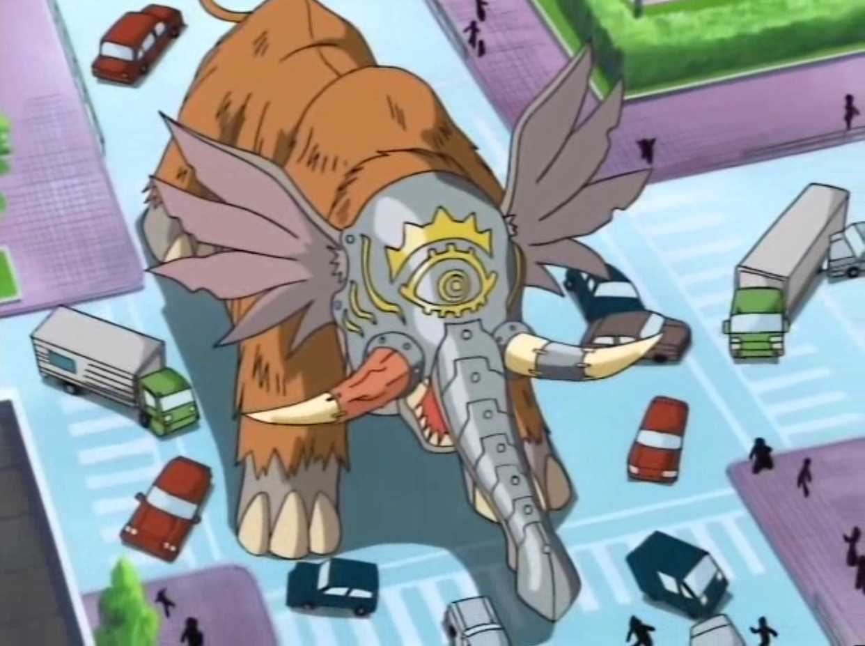 Image - Mammothmon in Human World.png | Villains Wiki | FANDOM powered ...