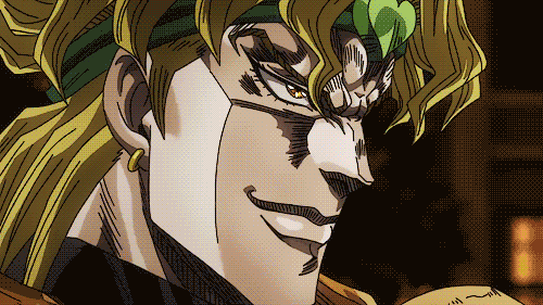 Image - Jojo Dio anime.gif | Villains Wiki | FANDOM powered by Wikia