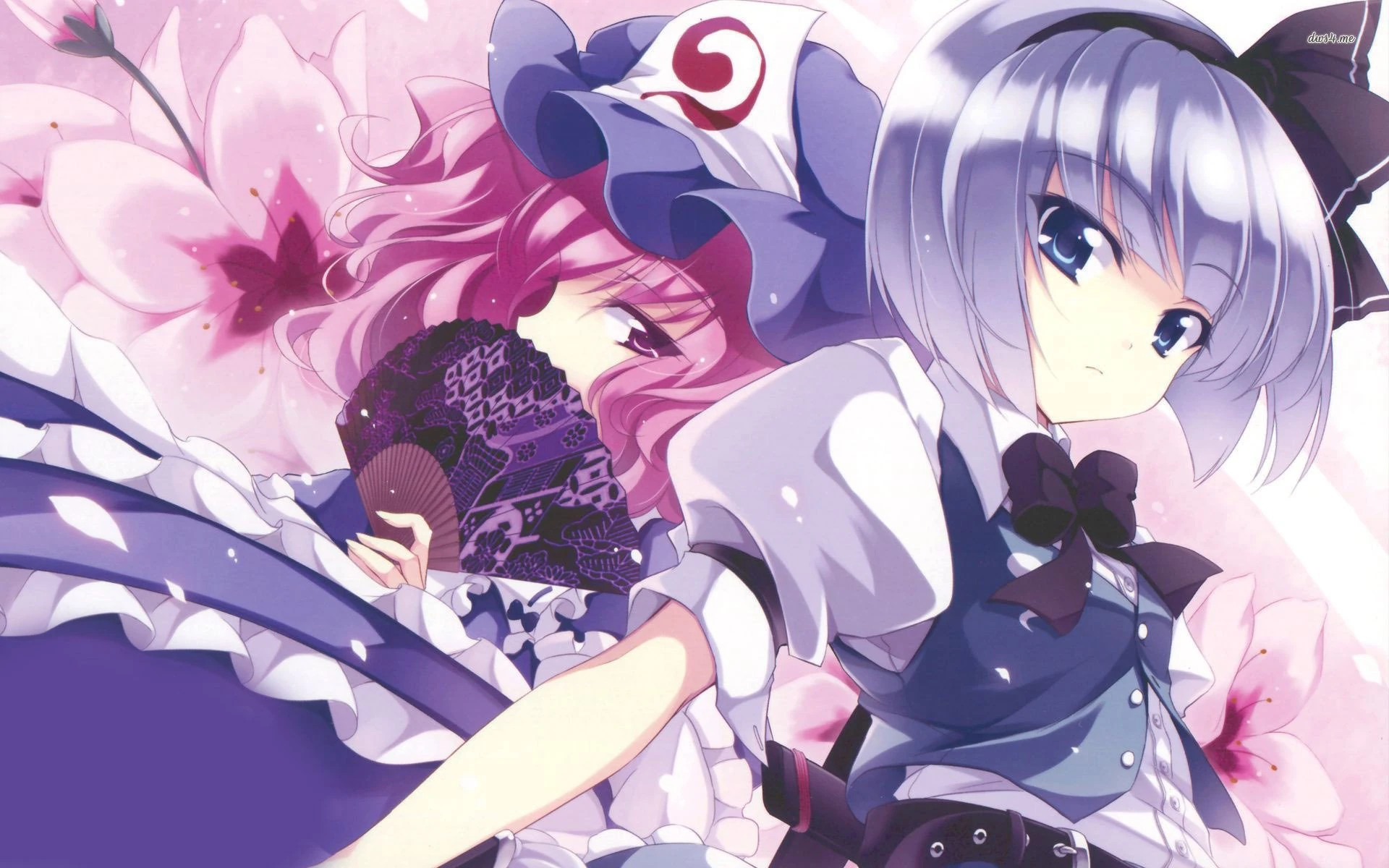 Image - Yuyuko-saigyouji-youmu-konpaku-touhou-project.jpg | Villains ...