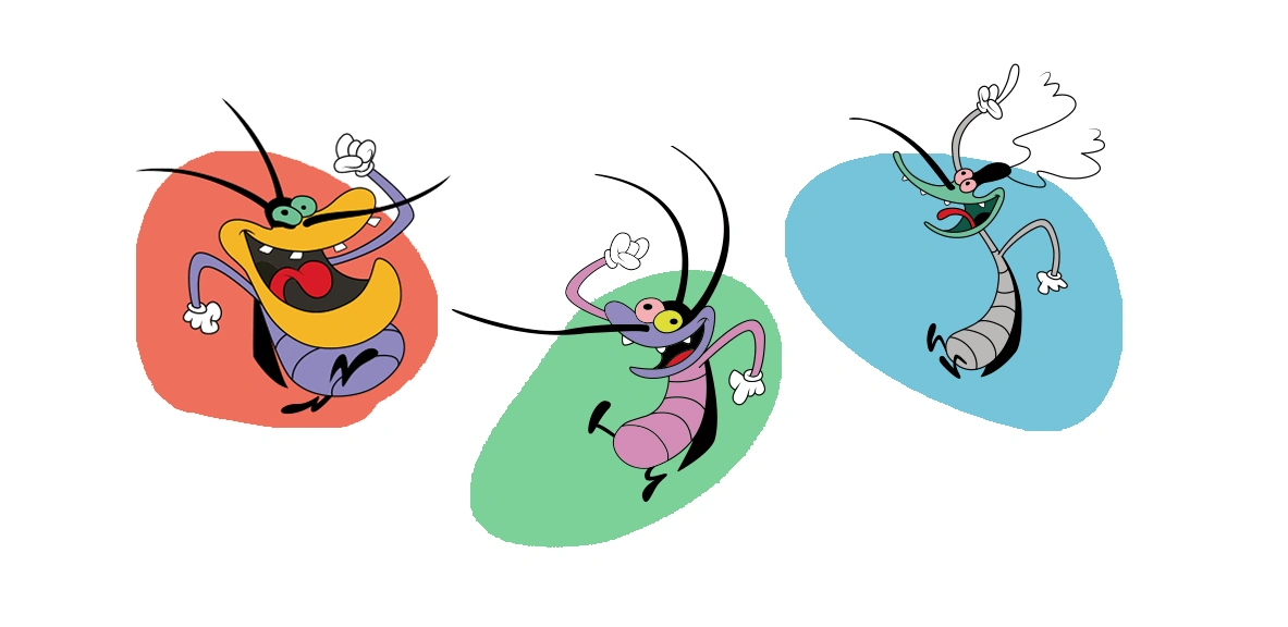 Cockroaches (Oggy and the Cockroaches) | Villains Wiki | Fandom