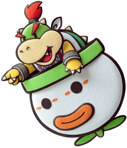 Paper Bowser Jr. | Villains Wiki | Fandom