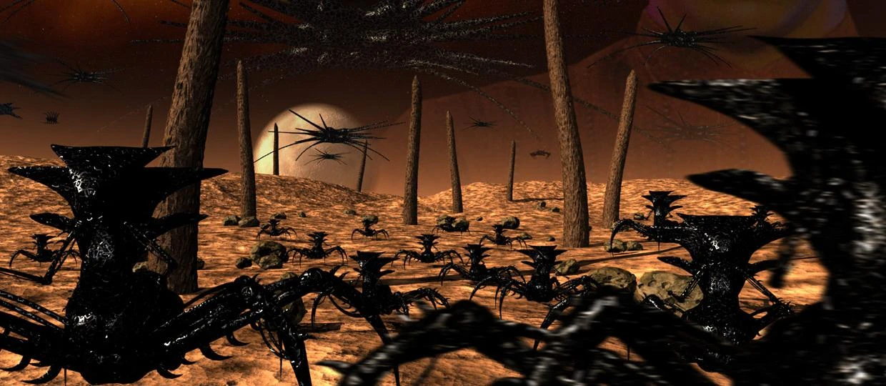 First Ones Shadows (B5) vs Tyranid Invasion (40K) | SpaceBattles