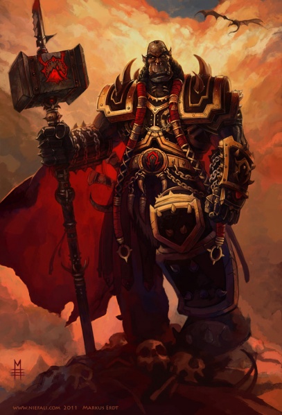 Orgrim Doomhammer Villains Wiki Fandom Powered By Wikia