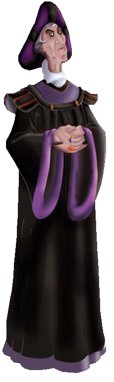 Image - Judge Claude Frollo Drawing.png | Villains Wiki | FANDOM ...
