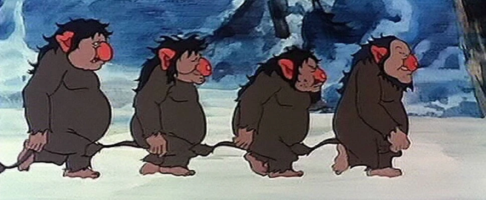 The Trolls (The World of David the Gnome) | Disney Versus Non-Disney ...