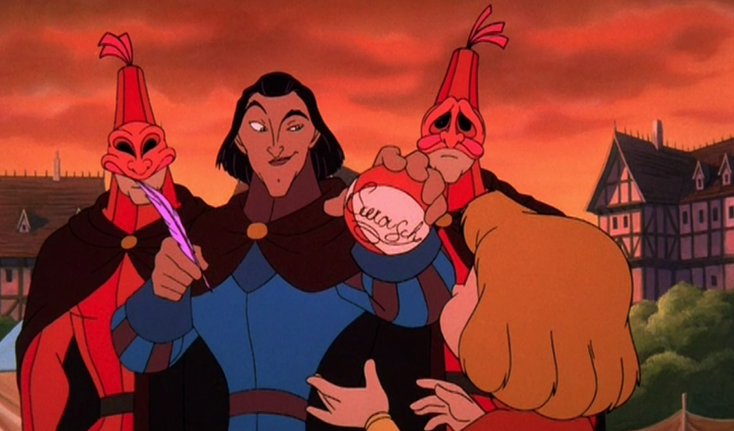 Image - Happy Jester, Sad Jester, Sarousch and Zephyr.png | Disney ...
